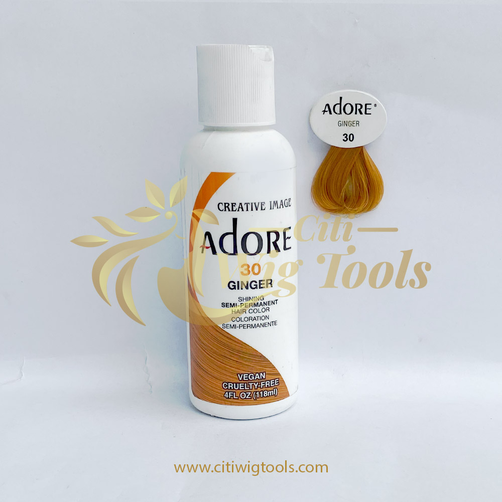 Adore Semi Permanent Hair Colour ? Ginger | Citibeauty World | Braided ...